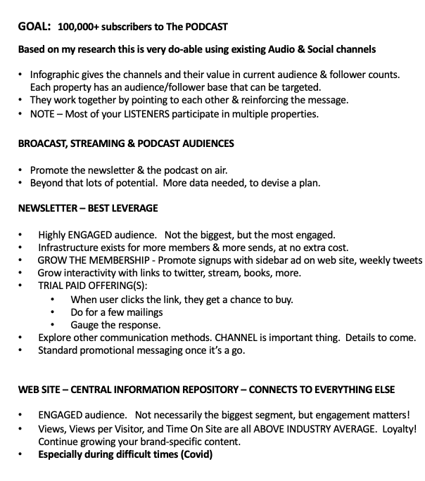 Listening to Listeners ⋆ Pan Interactive Technologies